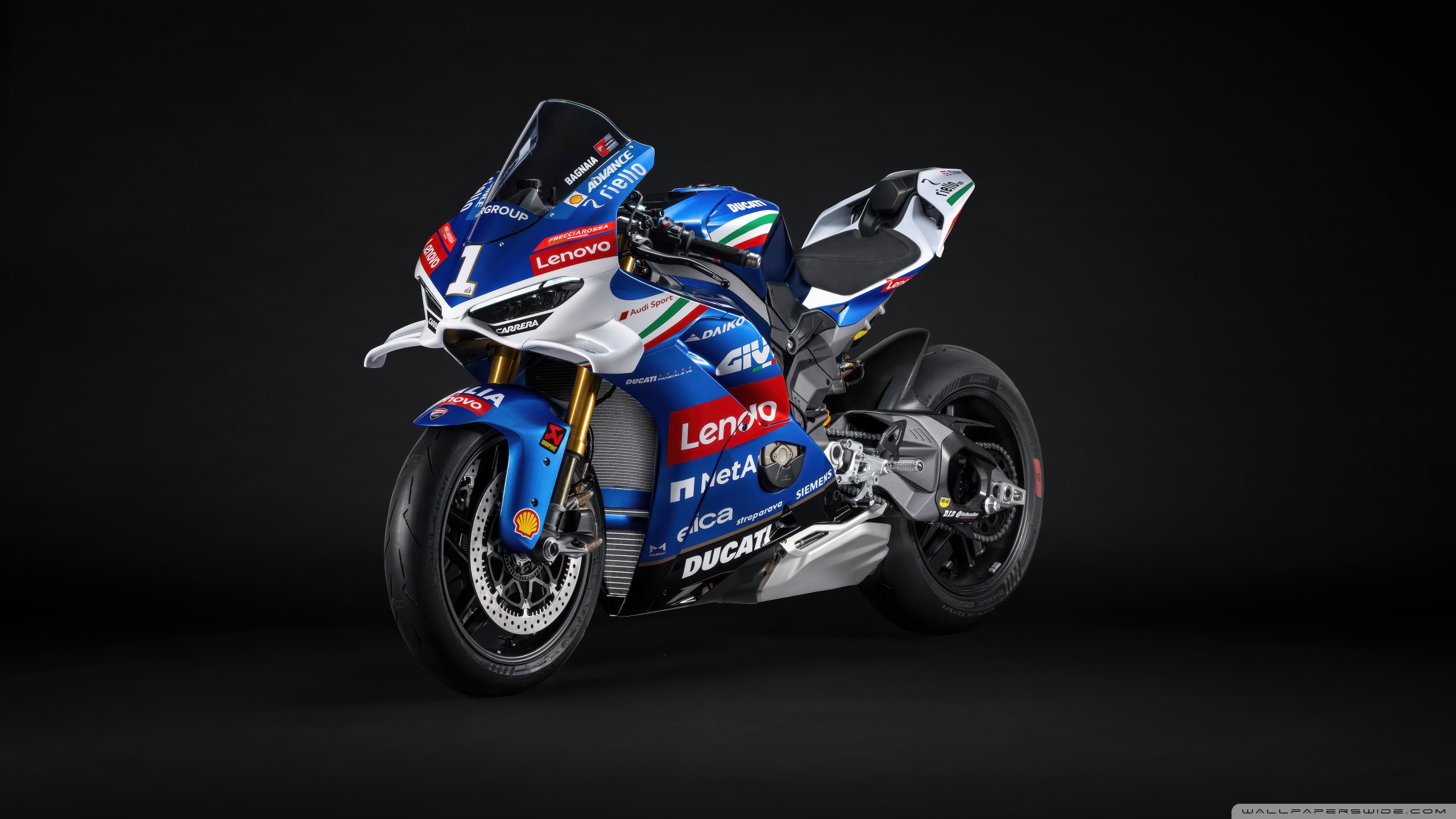 2025 Ducati LE Panigale V4 Tricolore Italia Sport Bike 4K UHD Wallpaper for UltraHD Desktop and ...