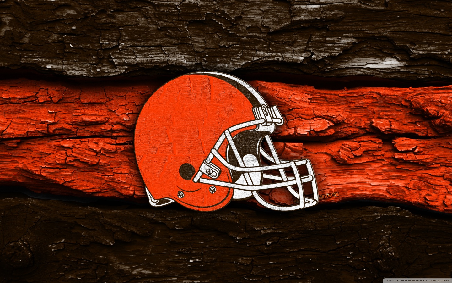 Cleveland Browns Wooden Logo 4K UHD Wallpaper for UltraHD Desktop and ...