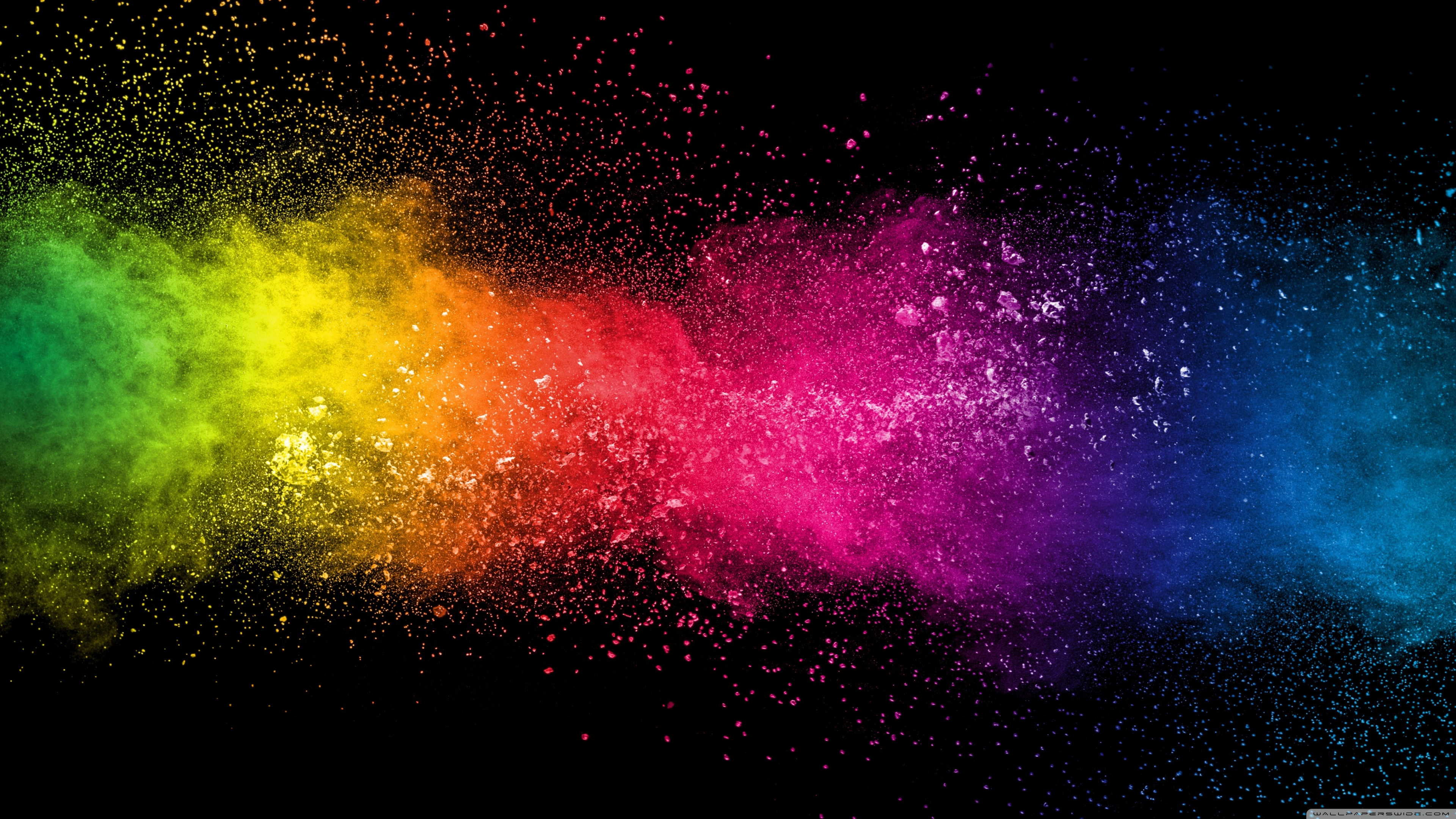 Color Burst, Vibrant, Explosion, Abstract, Dynamic, Energetic, Vivid ...