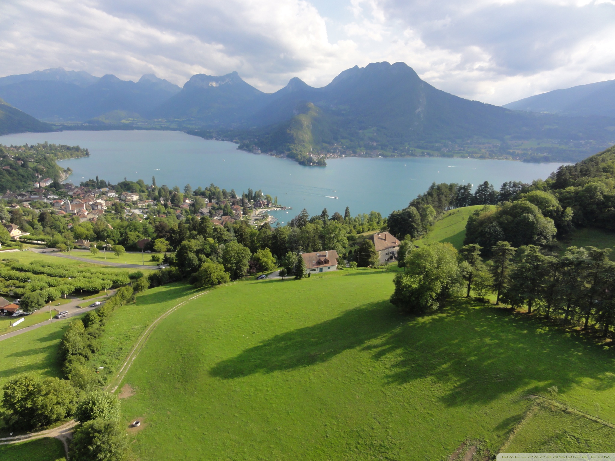 dent de lanfon parapente annecy 4K UHD Wallpaper for UltraHD Desktop and TV