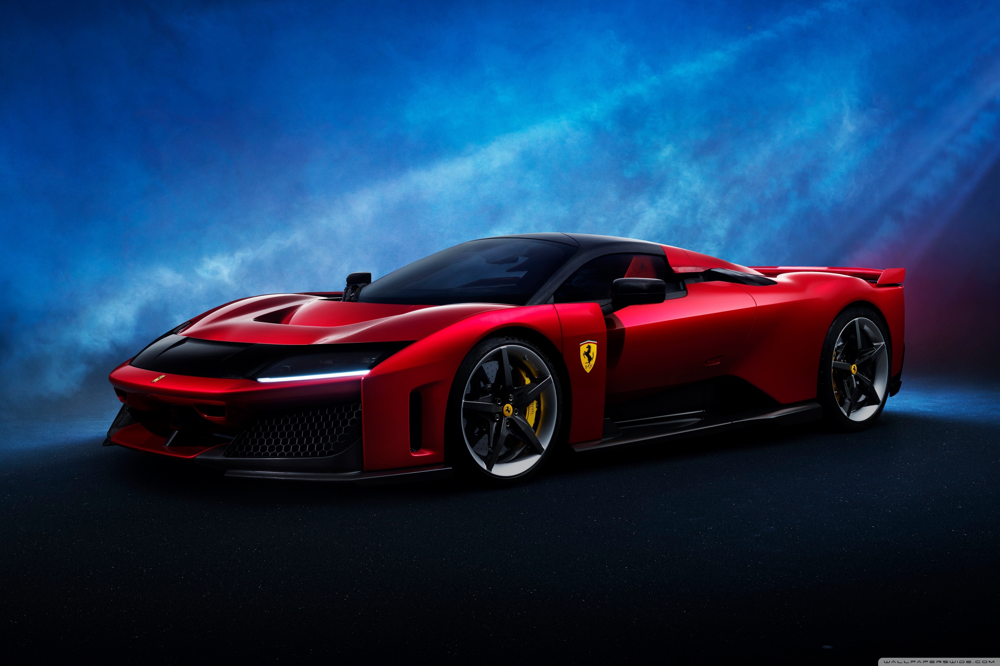 Ferrari F80 combines a Powerful 3.0 liter V6 engine with an Electric ...