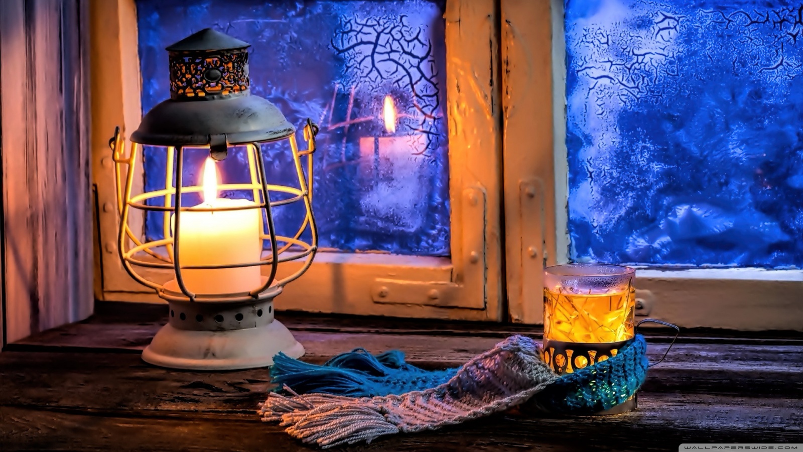Lantern, Winter HD desktop wallpaper : Widescreen : High Definition ...