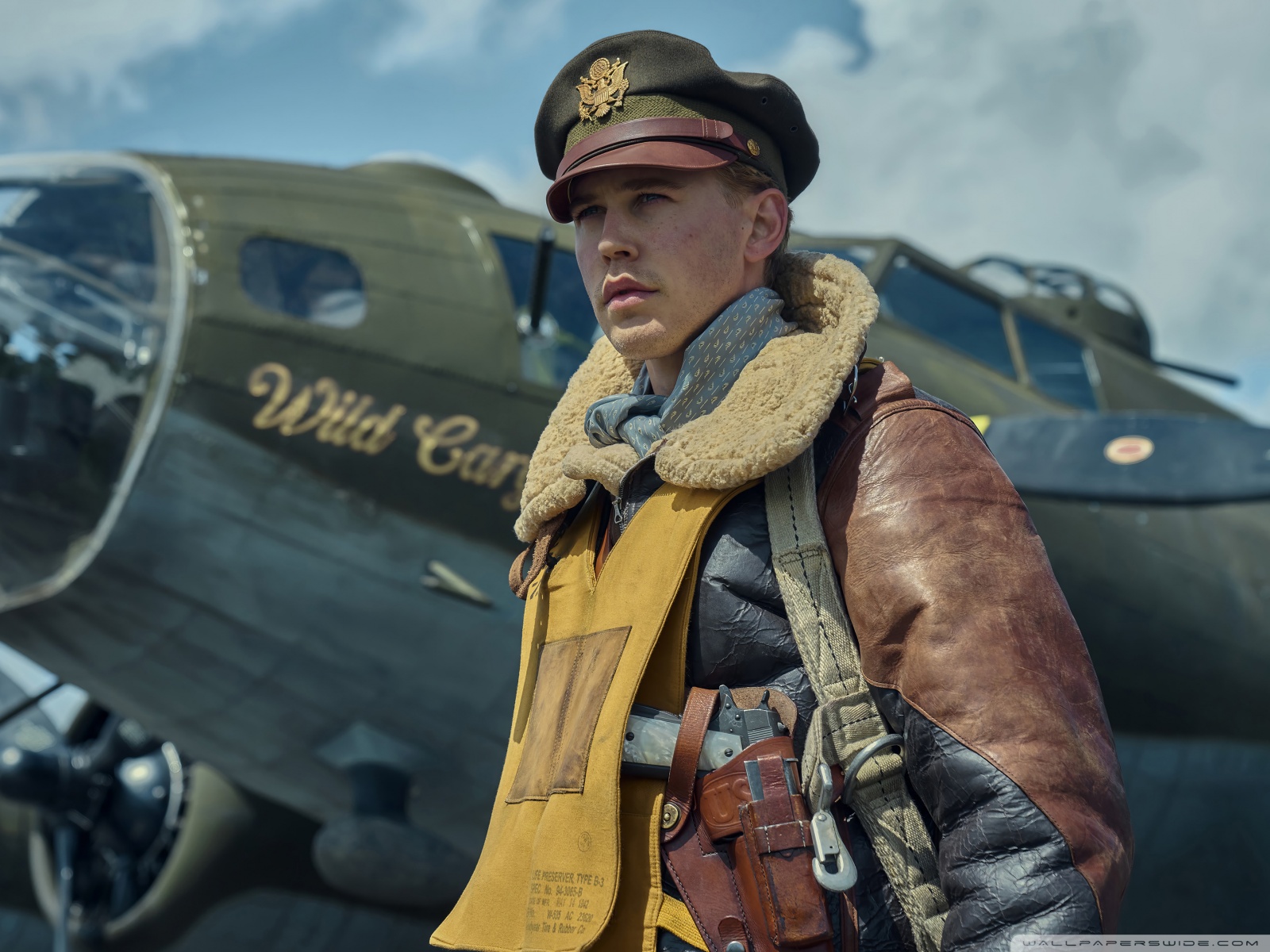 Masters of the Air TV Series, Austin Butler as Major Gale Buck Cleven ...