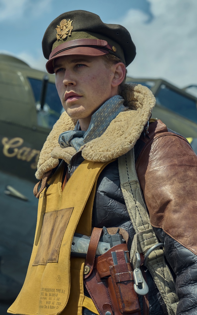 Masters of the Air TV Series, Austin Butler as Major Gale Buck Cleven ...