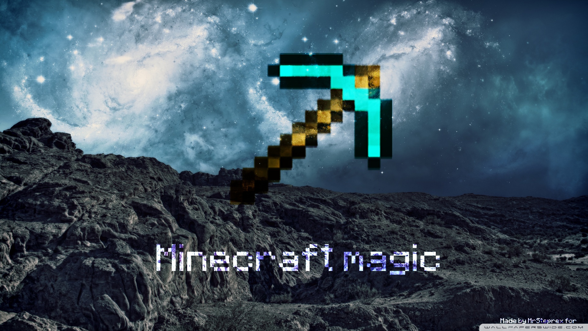 Minecraft magic 4K UHD Wallpaper for UltraHD Desktop and TV