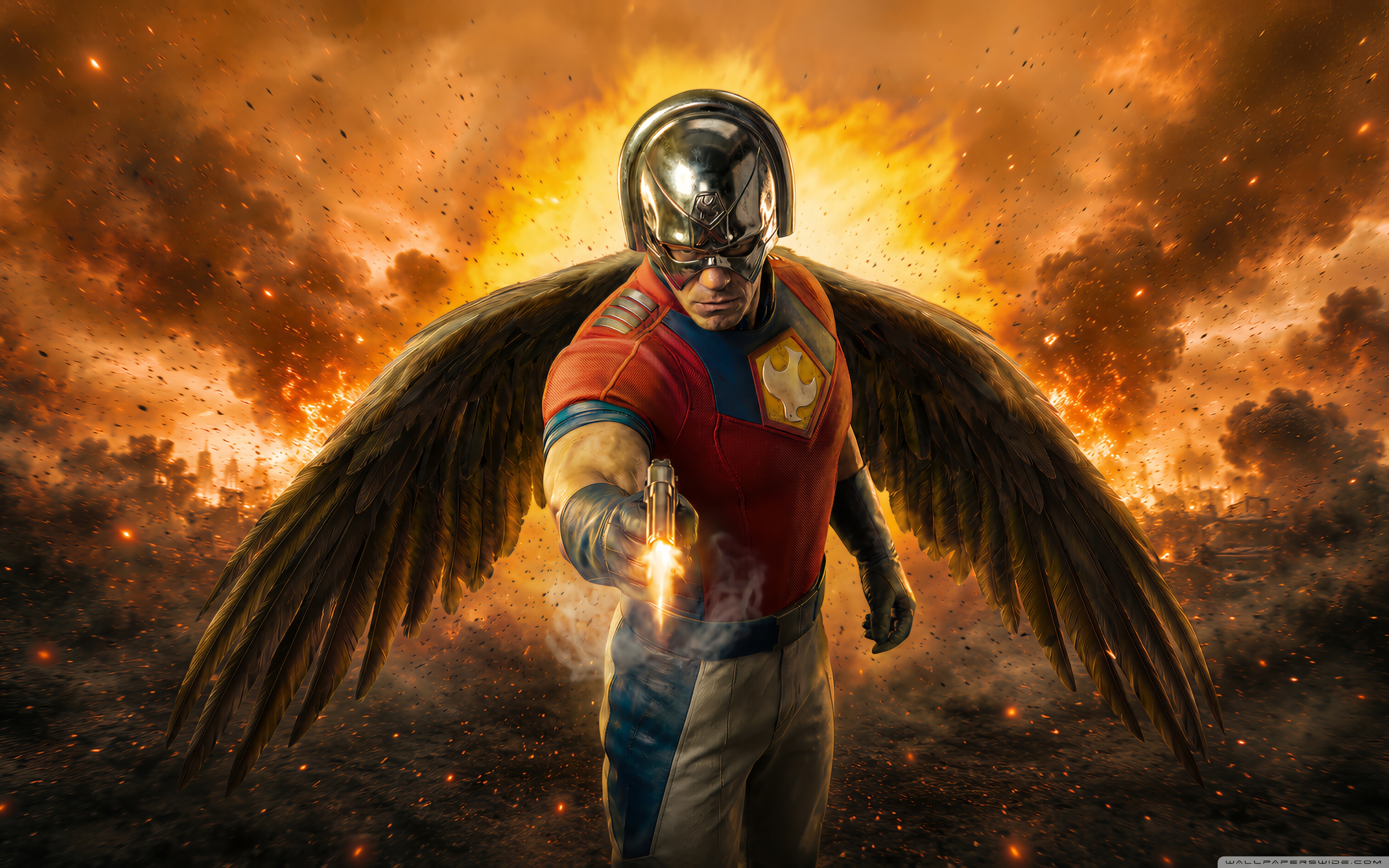 Peacemaker TV Series John Cena Fan Art 4K UHD Wallpaper for UltraHD ...