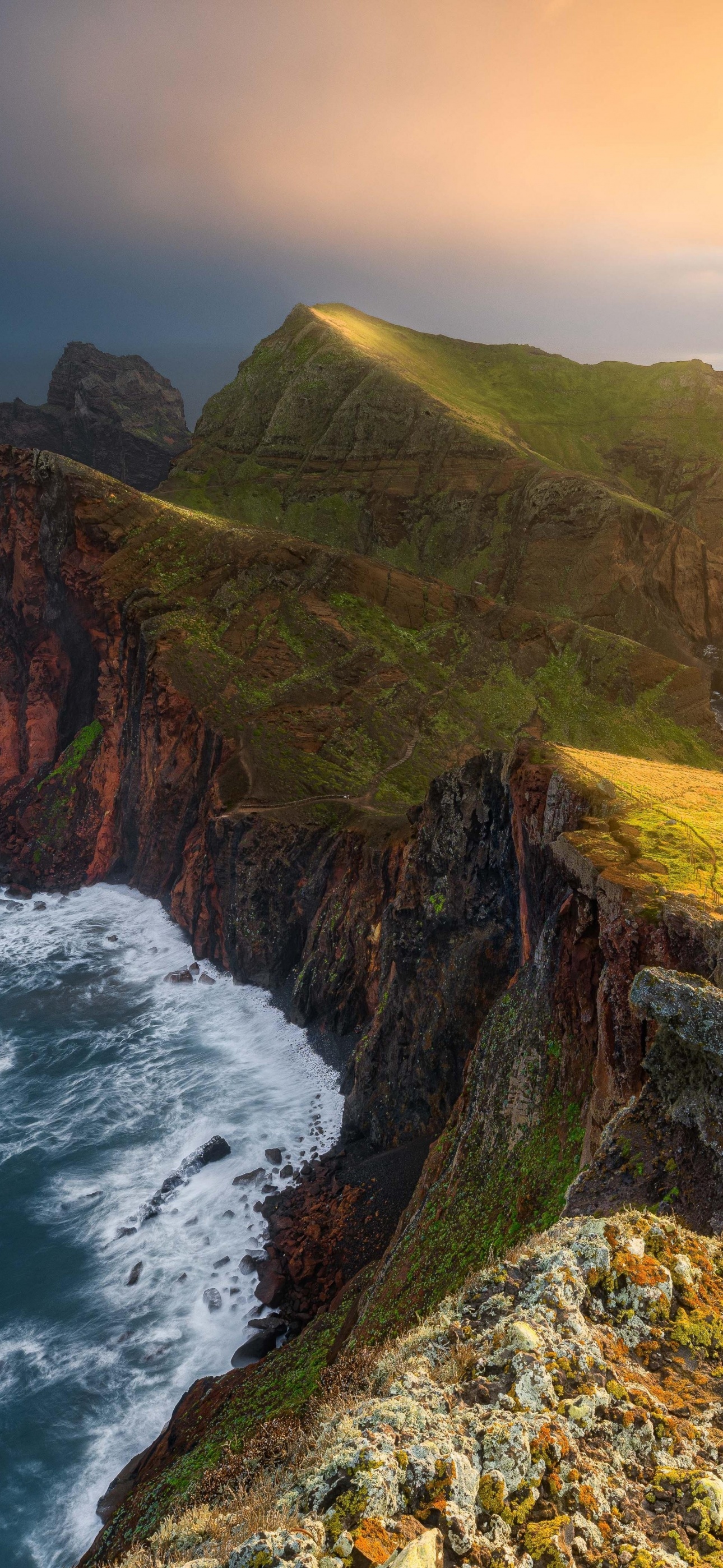 Ponta de Sao Lourenco, Island, Madeira, Portugal, Sunshine, Sunglow ...