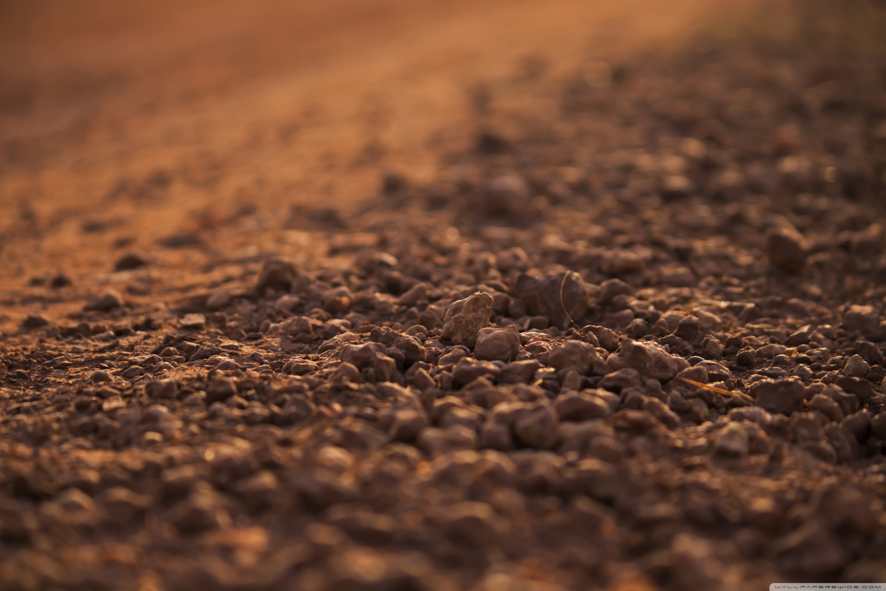 Red Pebbles 4K UHD Wallpaper for UltraHD Desktop and TV