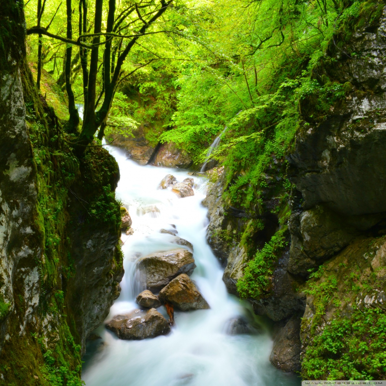 River Soca Ultra HD Desktop Background Wallpaper for