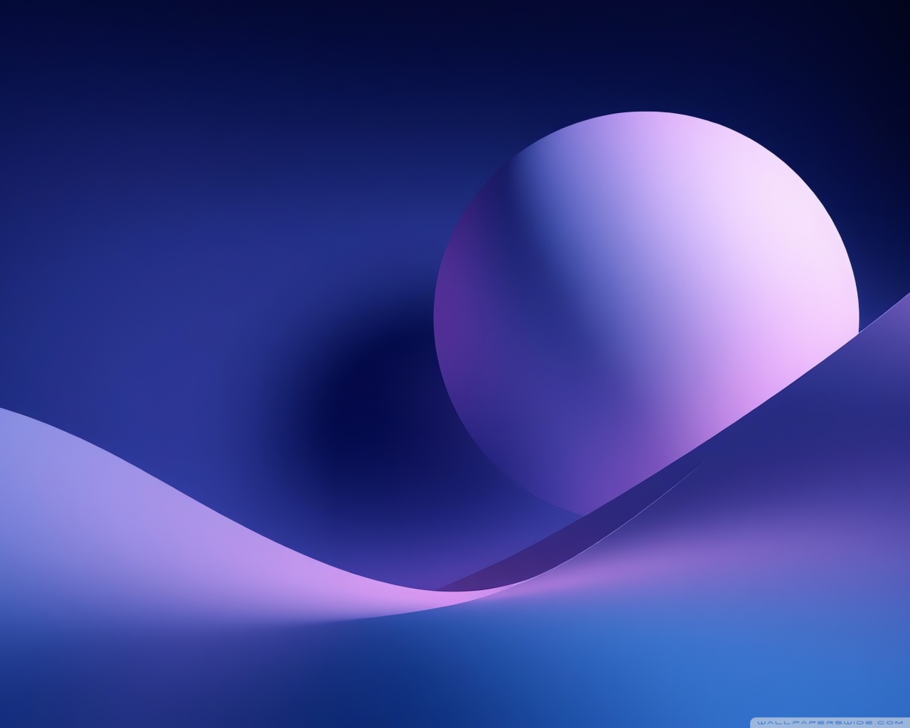 Sphere in Gradient Waves 4K UHD Wallpaper for UltraHD Desktop and TV ...