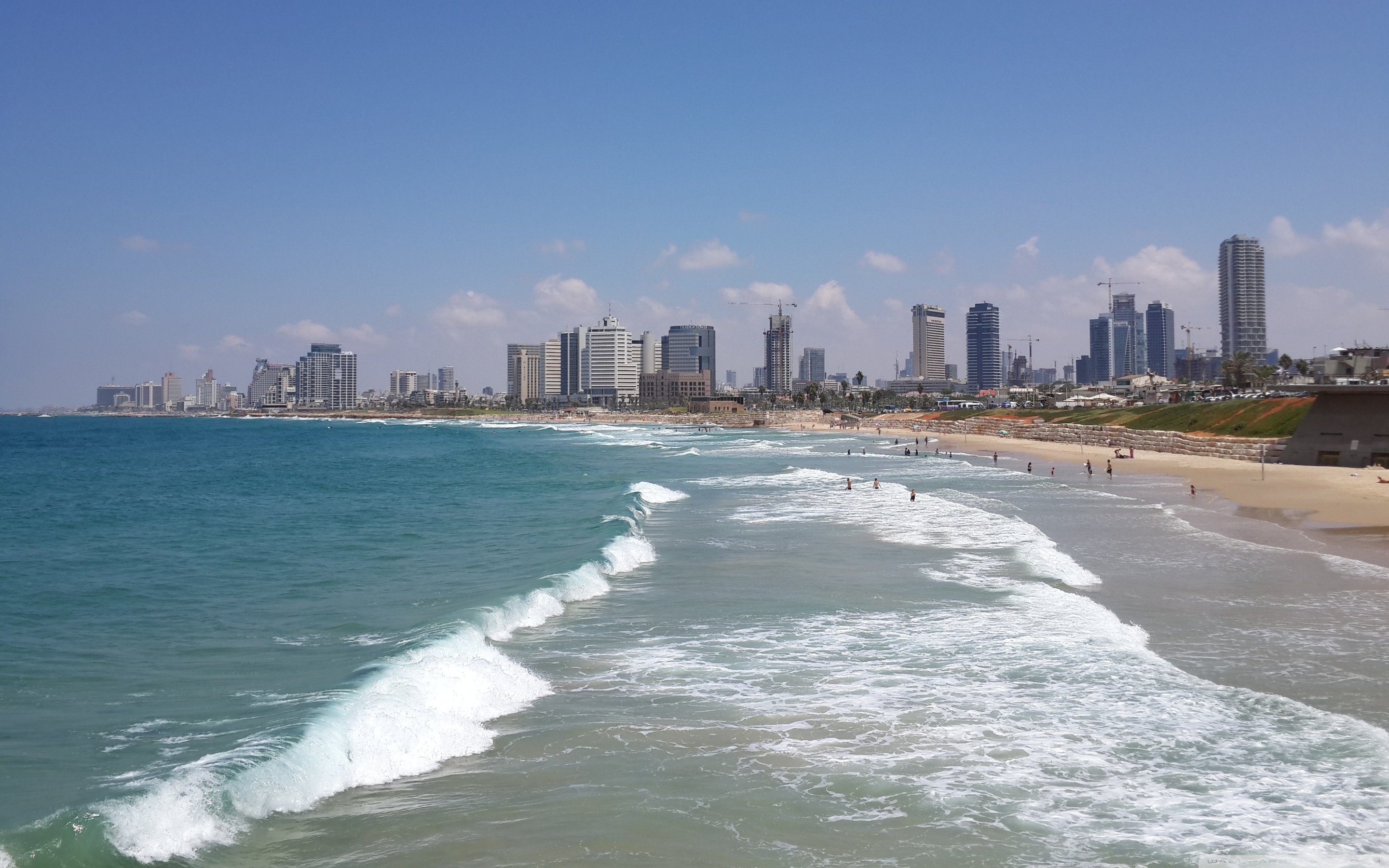 Tel Aviv 4K UHD Wallpaper for UltraHD Desktop and TV : Widescreen and ...