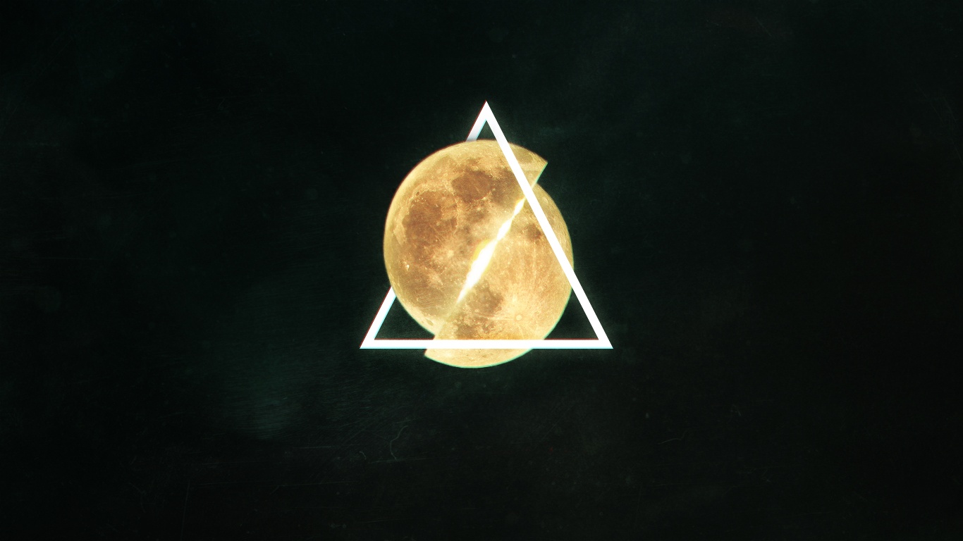 The broken Moon 4K UHD Wallpaper for UltraHD Desktop and TV ...