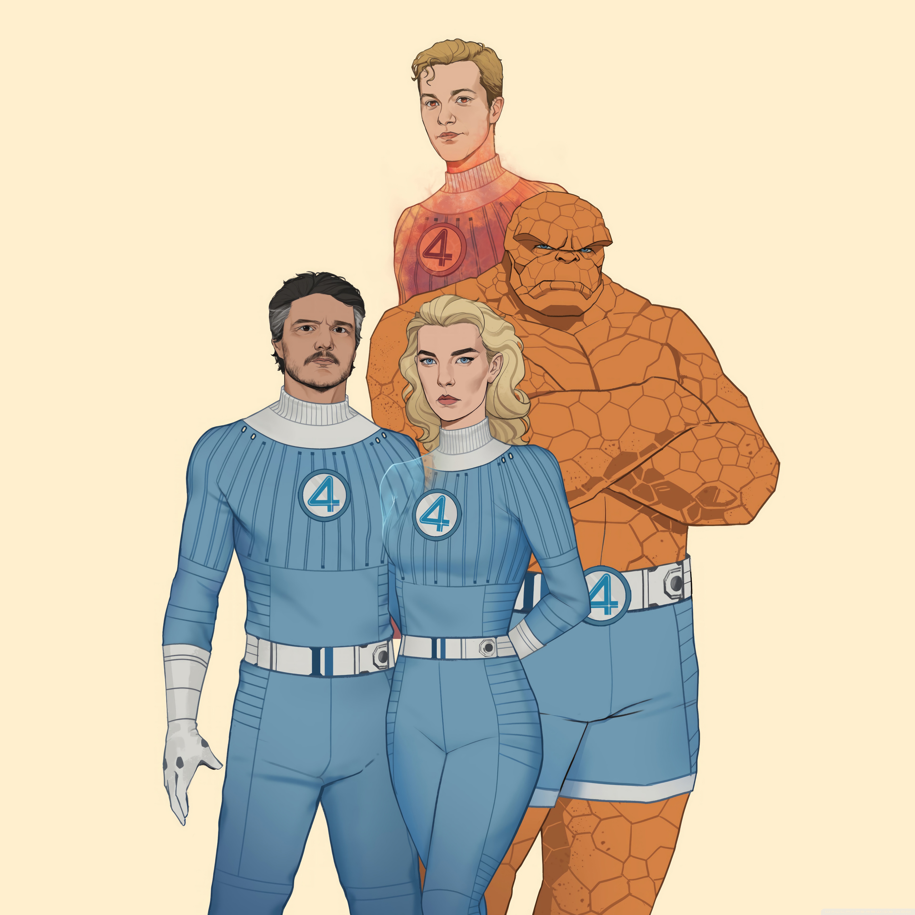 The Fantastic Four First Steps 2025 Superhero Movie, Invisible Woman ...