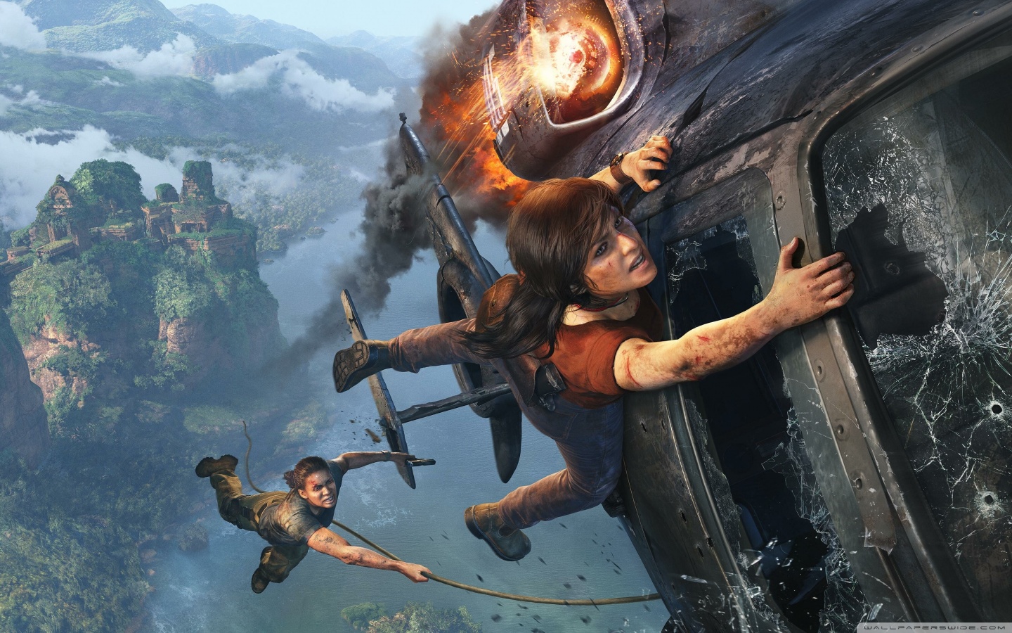 Uncharted The Lost Legacy, Chloe Frazer, Nadine Ross 4K UHD Wallpaper ...