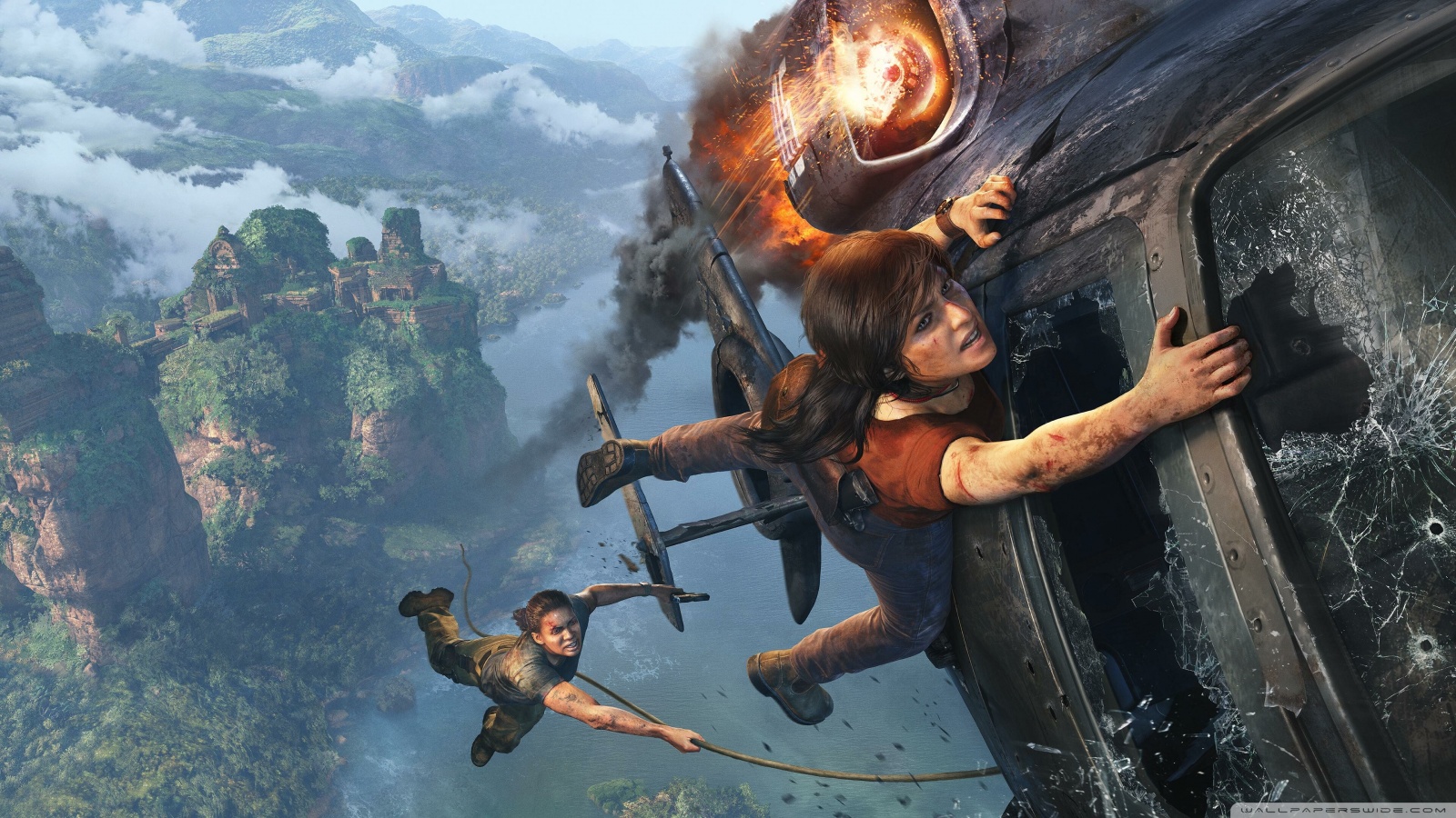 Uncharted The Lost Legacy, Chloe Frazer, Nadine Ross 4K UHD Wallpaper ...