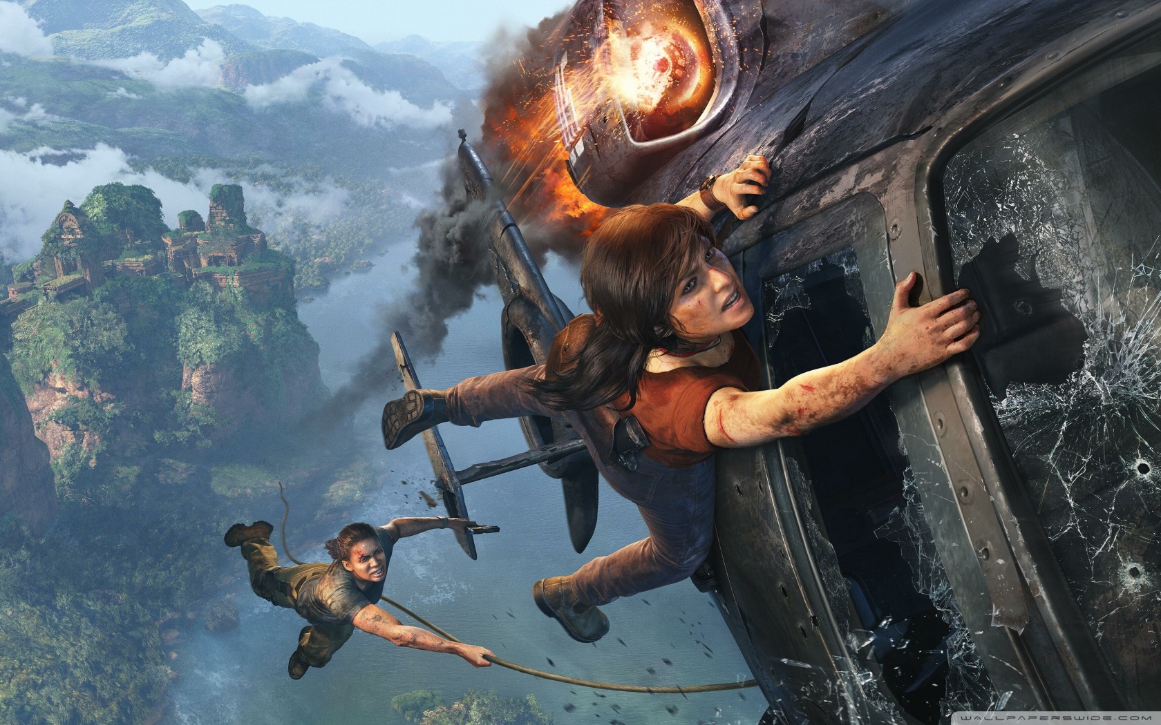 Uncharted The Lost Legacy, Chloe Frazer, Nadine Ross 4K UHD Wallpaper ...