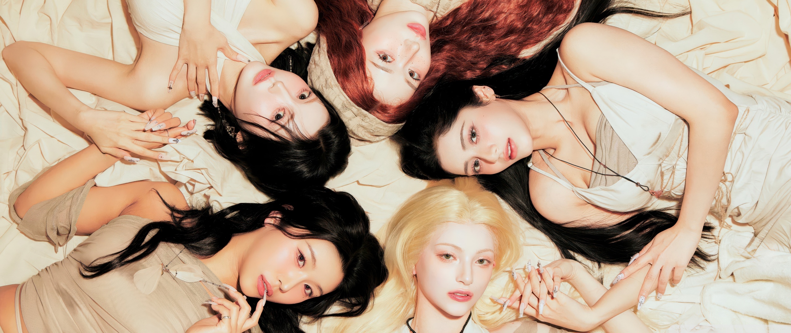 XIN, Defend Myself Album, Nova, Nizz, E sha, Aria, Hannah, South Korean girl group 4K UHD ...